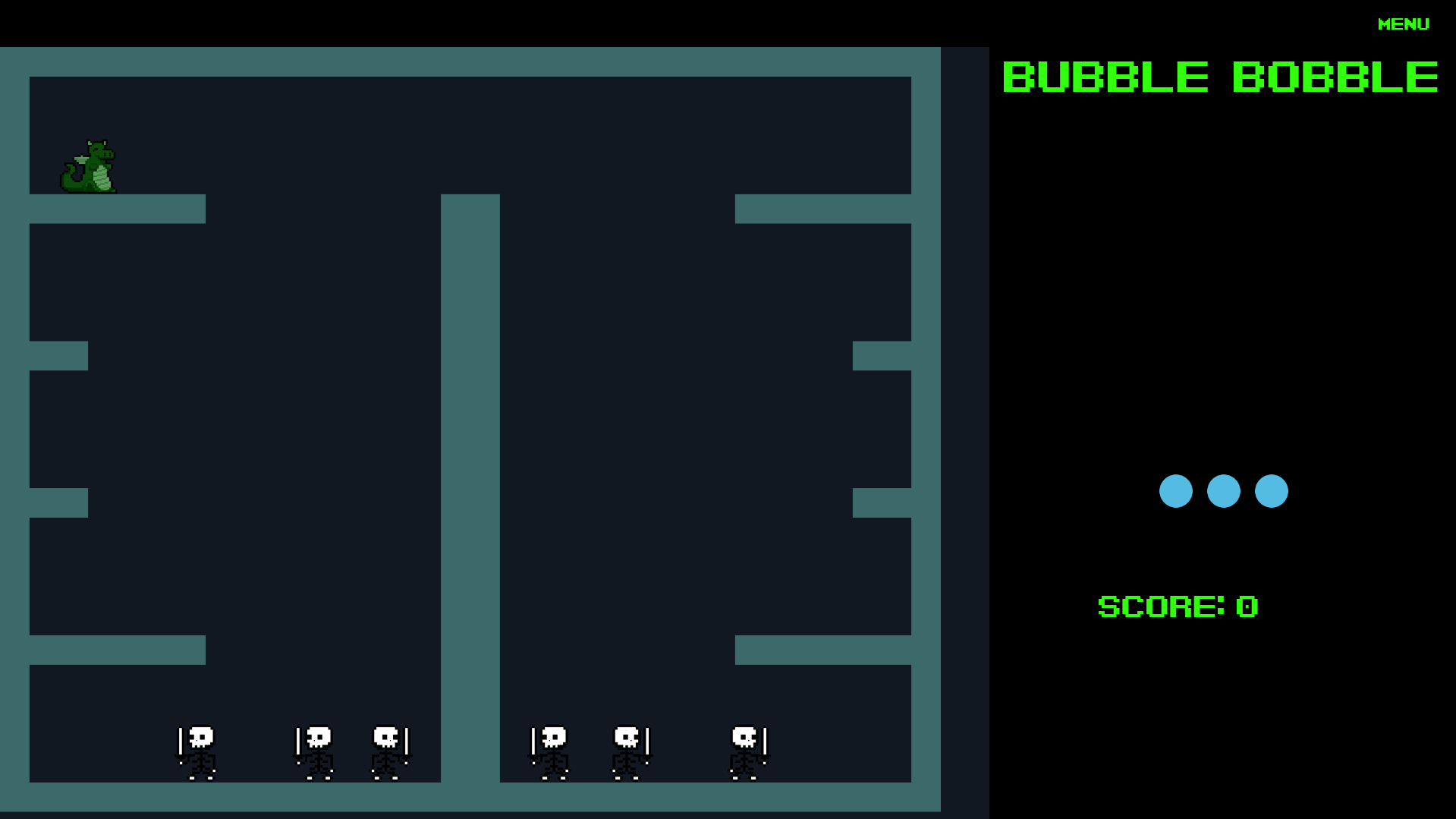 GitHub - Justyanna/Bubble-Bobble-Clone: A platform-arcade game based on ...
