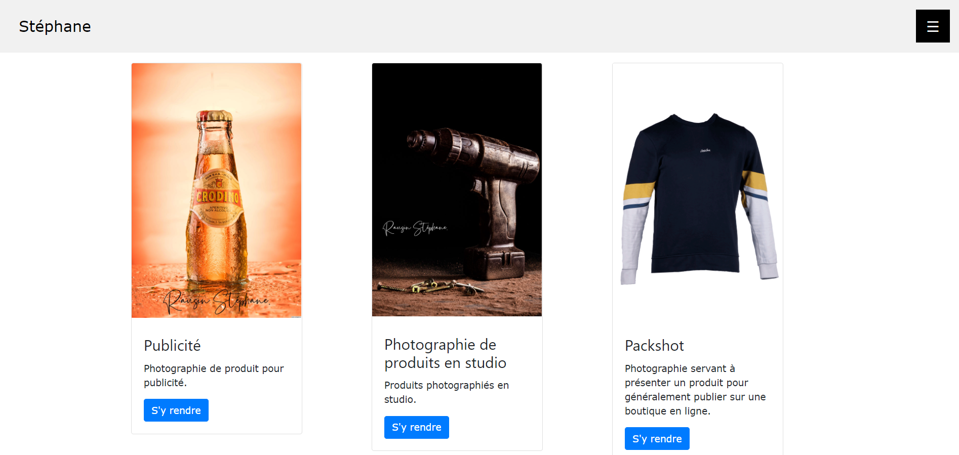 GitHub - LeLampadaire/photographe: Site Web pour le photographe Stéphane