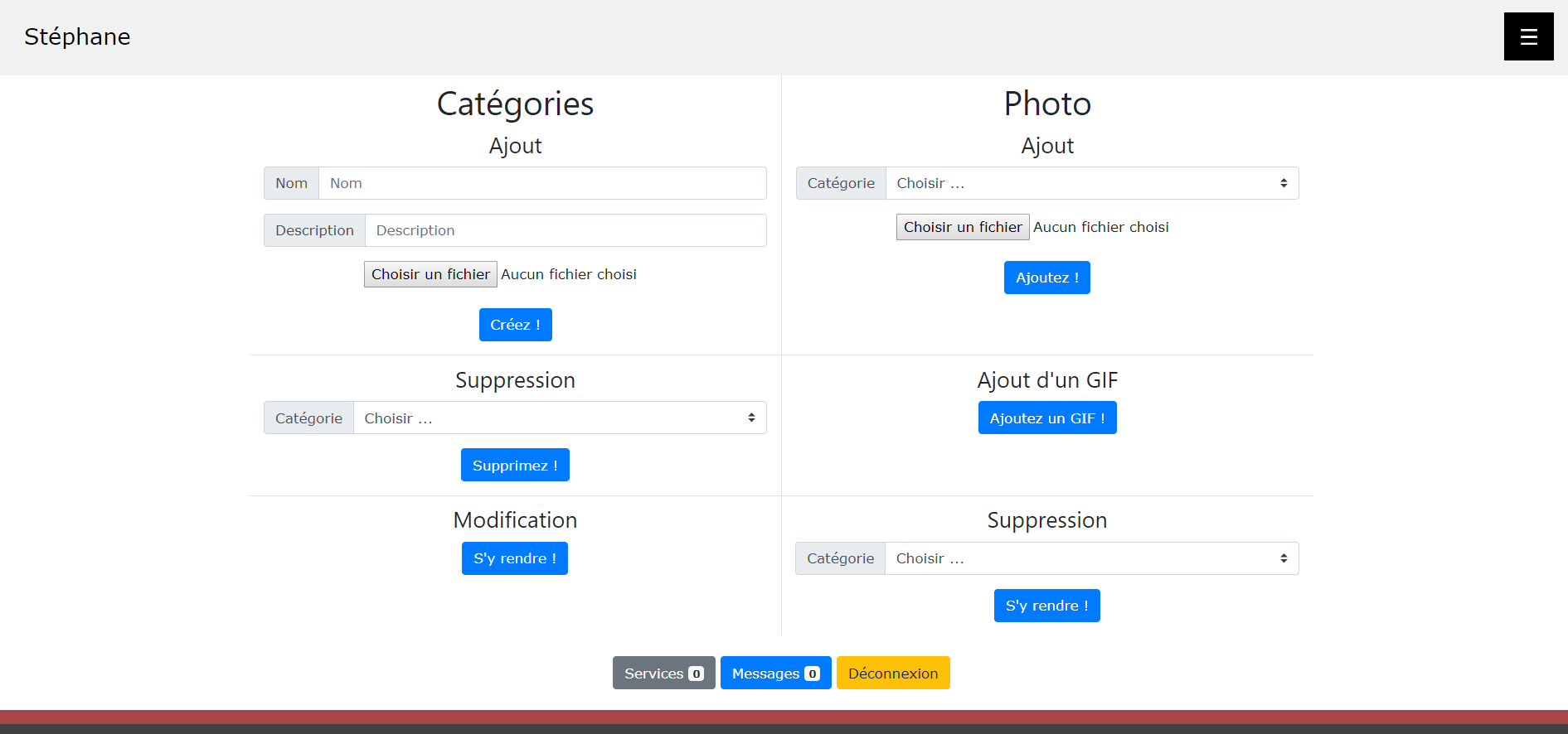 GitHub - LeLampadaire/photographe: Site Web pour le photographe Stéphane