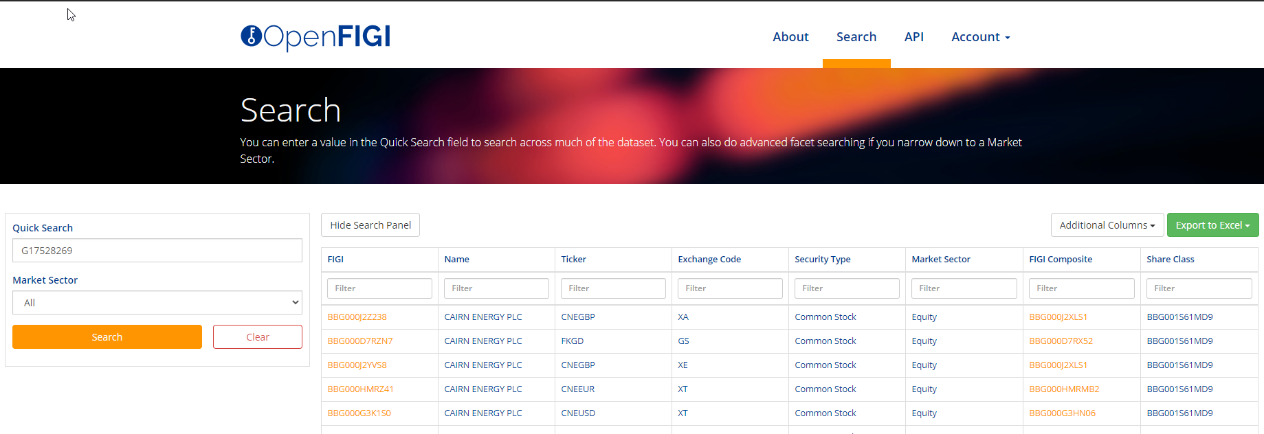 API for search not working as Quick Search · Issue #37 · OpenFIGI/api ...