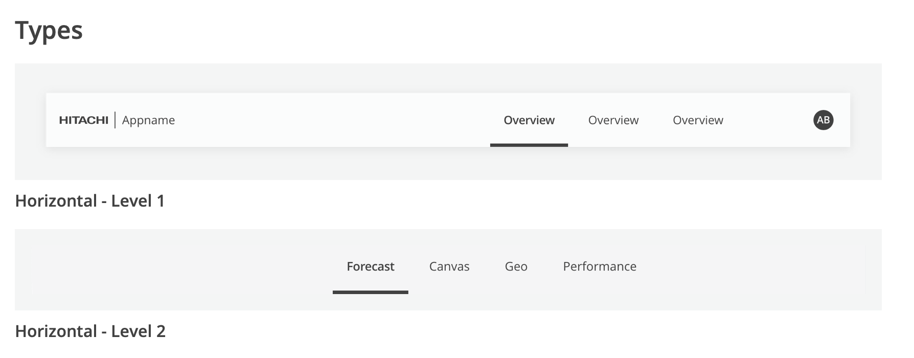 Horizontal Navigation Level 2 Layout Inconsistencies Compared To Design System Mocks · Issue
