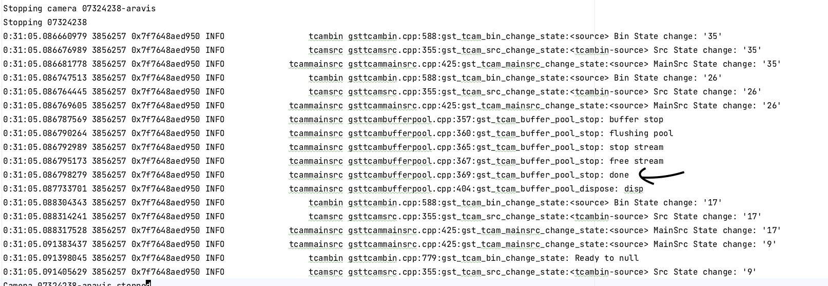 Random Hang on GStreamer Pipeline When Repeatedly Opening and Closing Camera in tiscamera ...