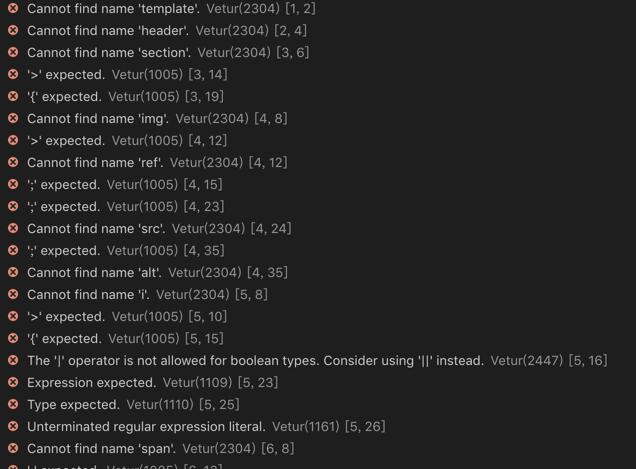 node_modules里面的所有文件报错 · Issue #1327 · vuejs/vetur · GitHub