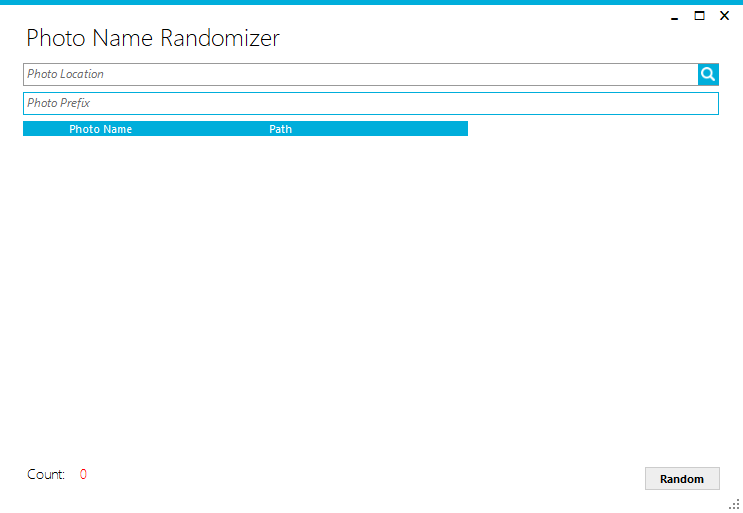 GitHub - ryanchan1608/PhotoNameRandomizer: Random Photo Name
