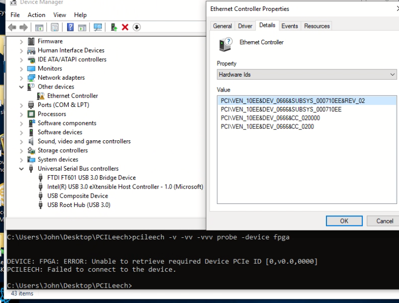 Screamer M.2 - Unable to flash · Issue #45 · ufrisk/pcileech-fpga · GitHub