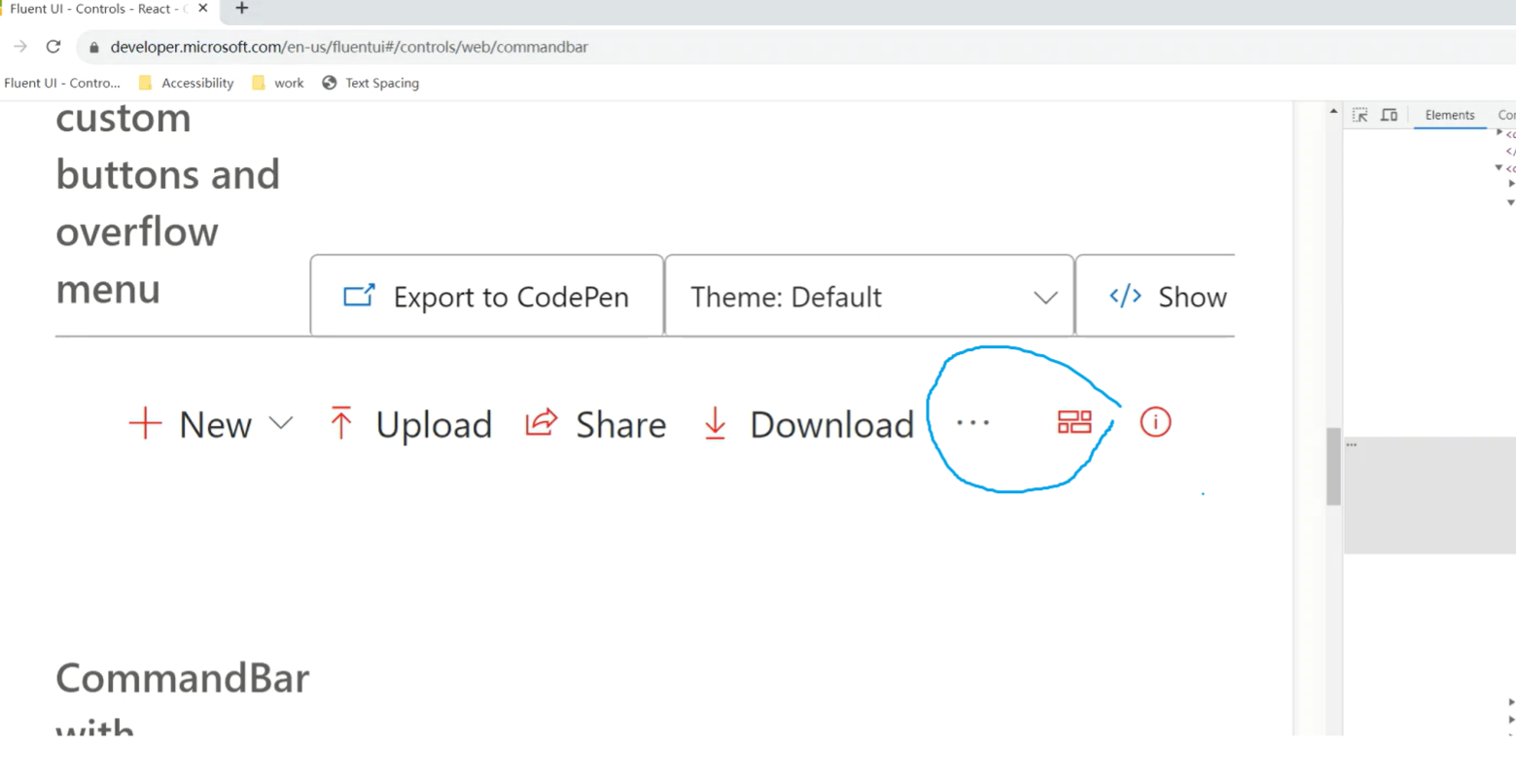[bug] Commandbar Calculates An Error After Modifying The Global Text Spacing · Issue 29063