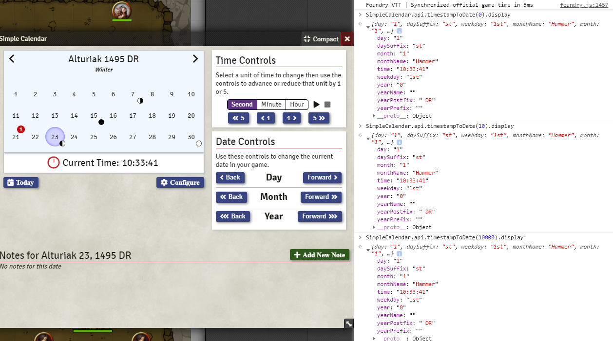 [BUG] timestampToDate(timestamp).display.time returning wrong value ...