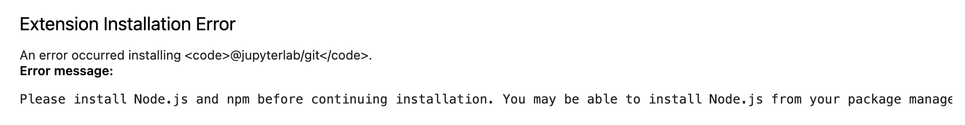 Jupyterlab 3 Cant Recongize Nodejs Installed By Nvm · Issue 10942 · Jupyterlabjupyterlab · Github