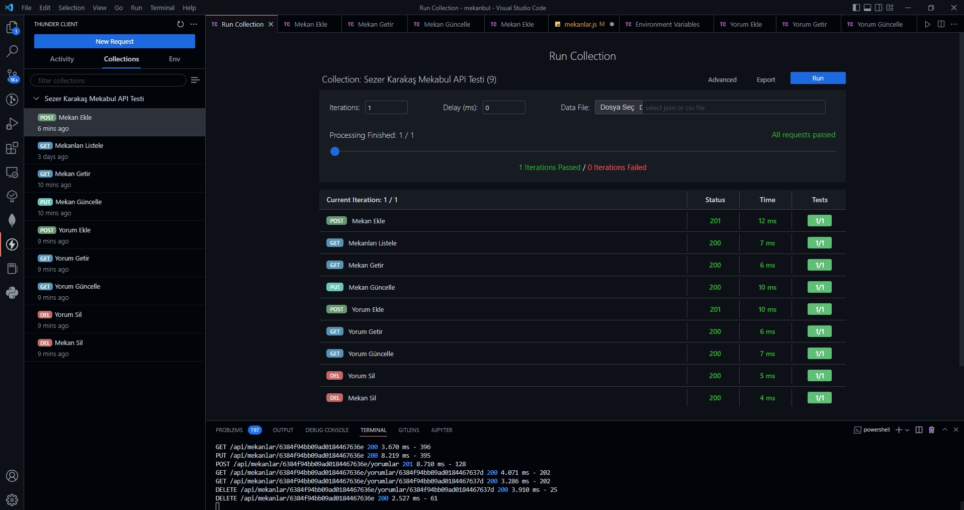 GitHub - sezerkarakas/mekanbul