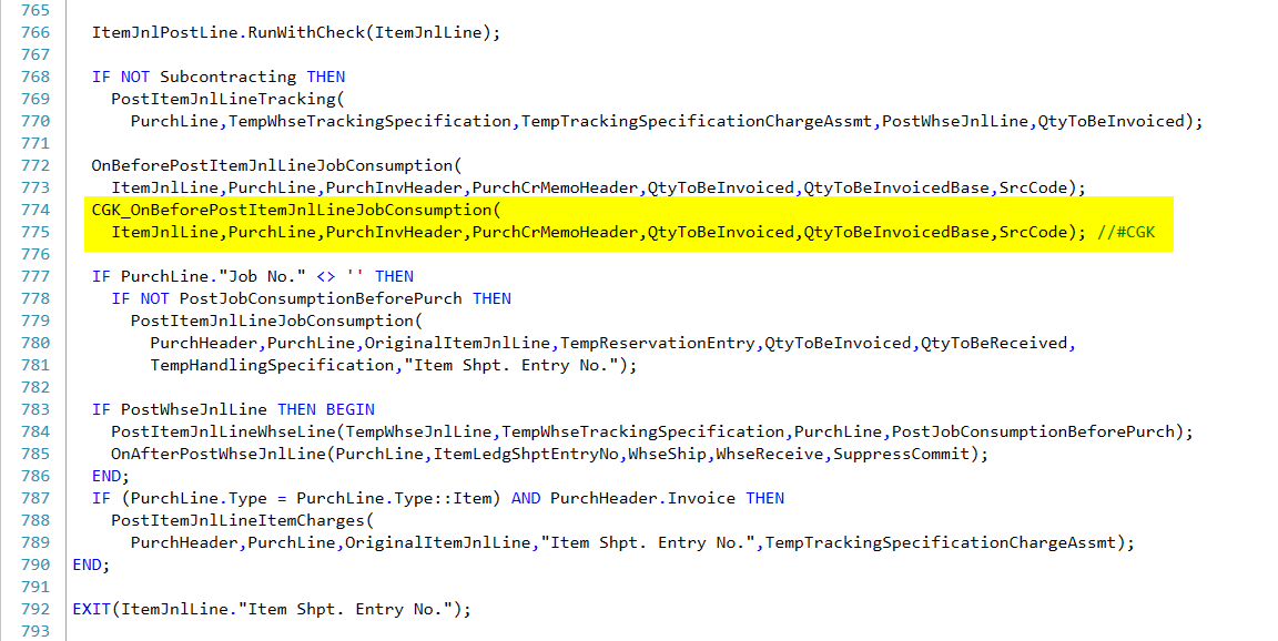 [EventRequest] Codeunit 90 “Purch.-Post”, PostItemJnlLine · Issue #5996 · microsoft ...