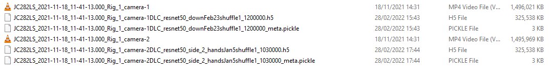 3D analysis failing at triangulate, likely calibration errors (check ...