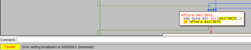 "Error setting breakpoint at 00000001" from graph · Issue #2127 · x64dbg/x64dbg · GitHub