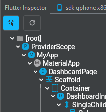 Flutter Inspector select widget mode button state color is very subtle · Issue #2541 · flutter ...
