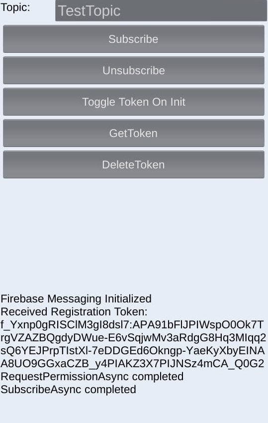 [Bug] [Messaging] Android OnMessageReceived not being called when app is in background only ...