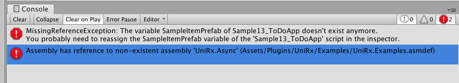 .unitypackage 7.0.0 is not the same in Github and Asset Store · Issue #413 · neuecc/UniRx · GitHub