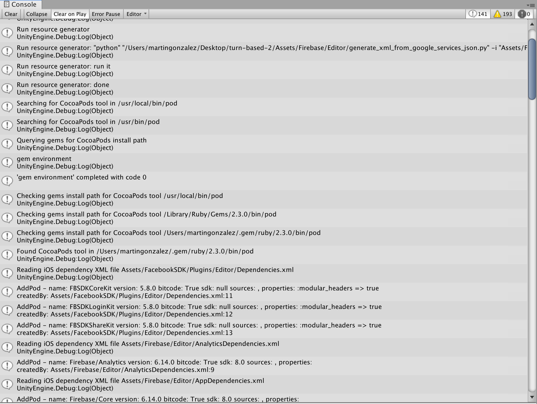 There's just absolutely too much spam from the resolver. · Issue #327 · googlesamples/unity-jar ...