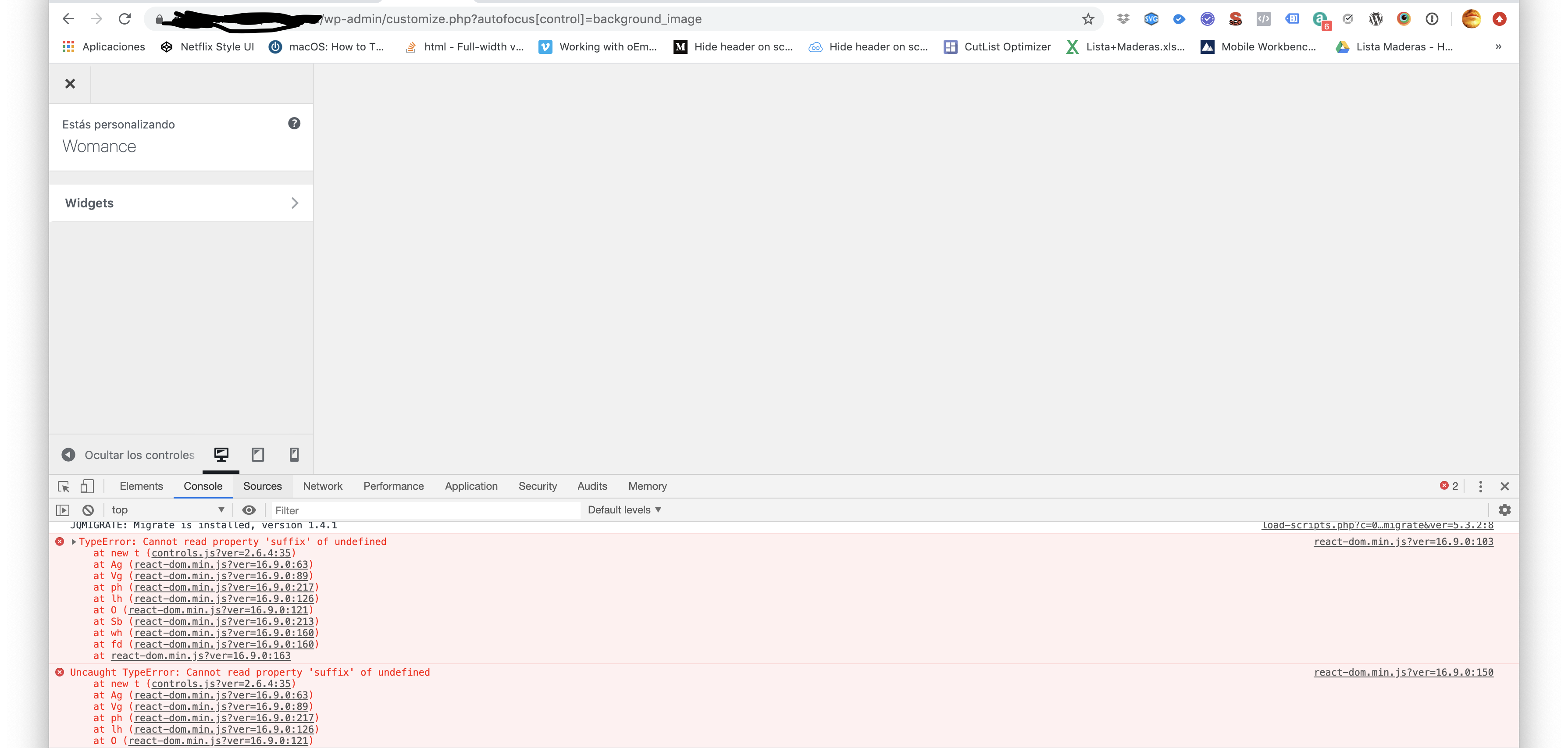 Customizer not work on neve-child · Issue #1472 · Codeinwp/neve · GitHub