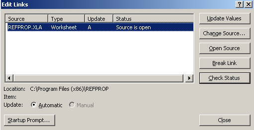Excel REFPROP v10 Add-In Broken Link · Issue #99 · usnistgov/REFPROP ...