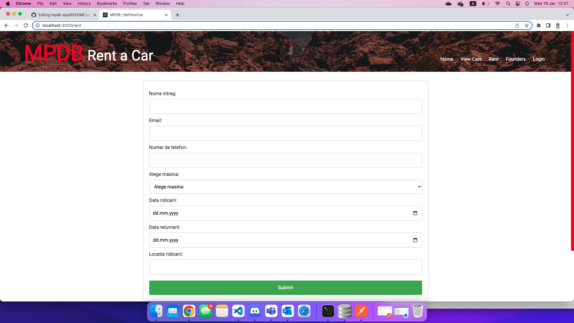 Github Alexmihalascu Mpdb App