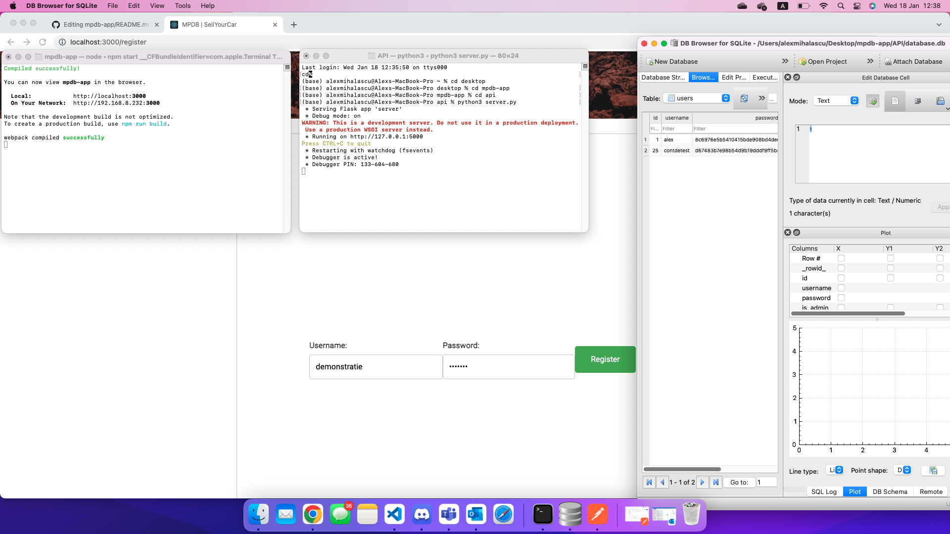 Github Alexmihalascu Mpdb App