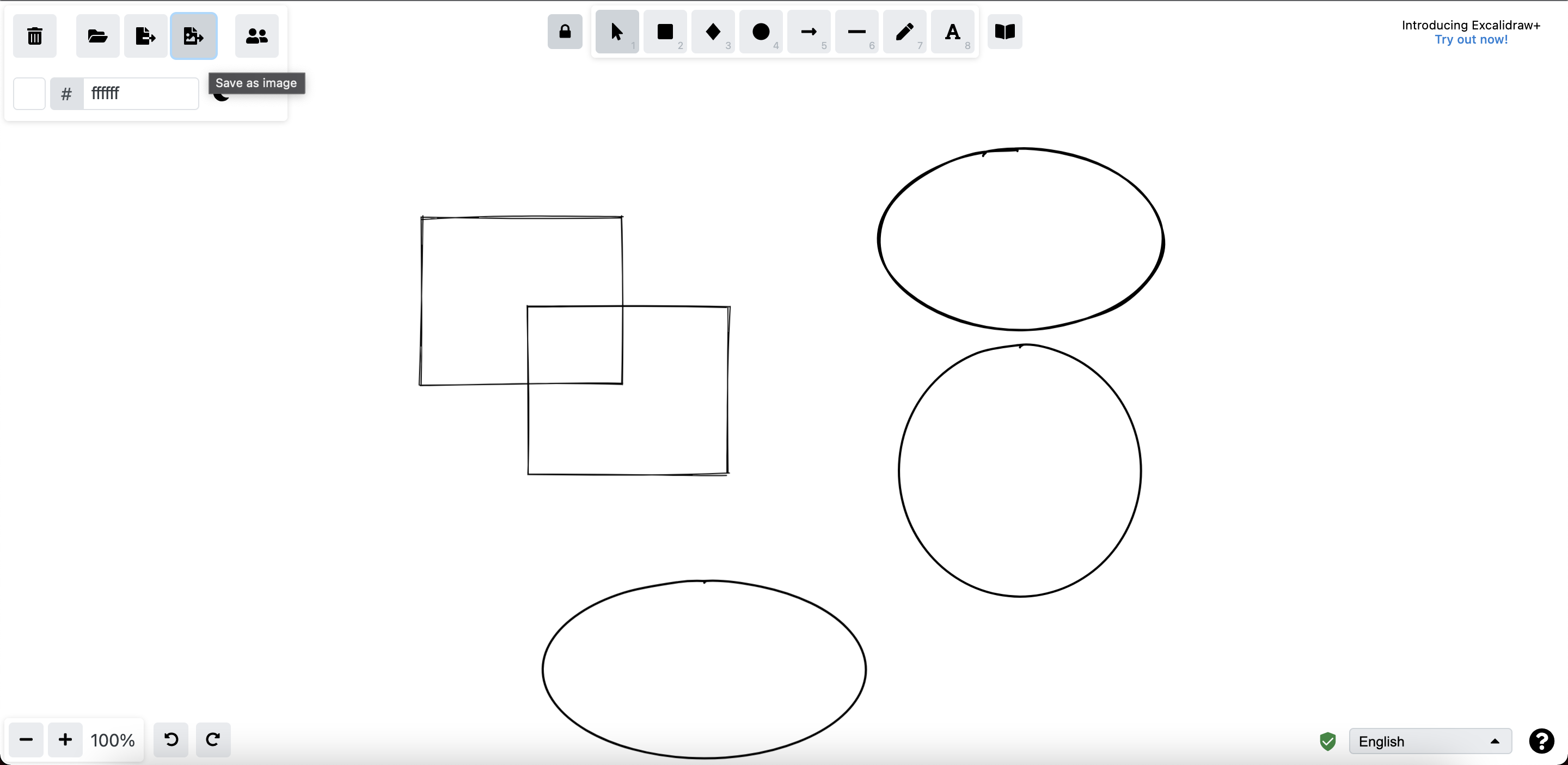 Saving Scene As Image Includes An Unintentional Shadow For One Of The Shapes · Issue 4077