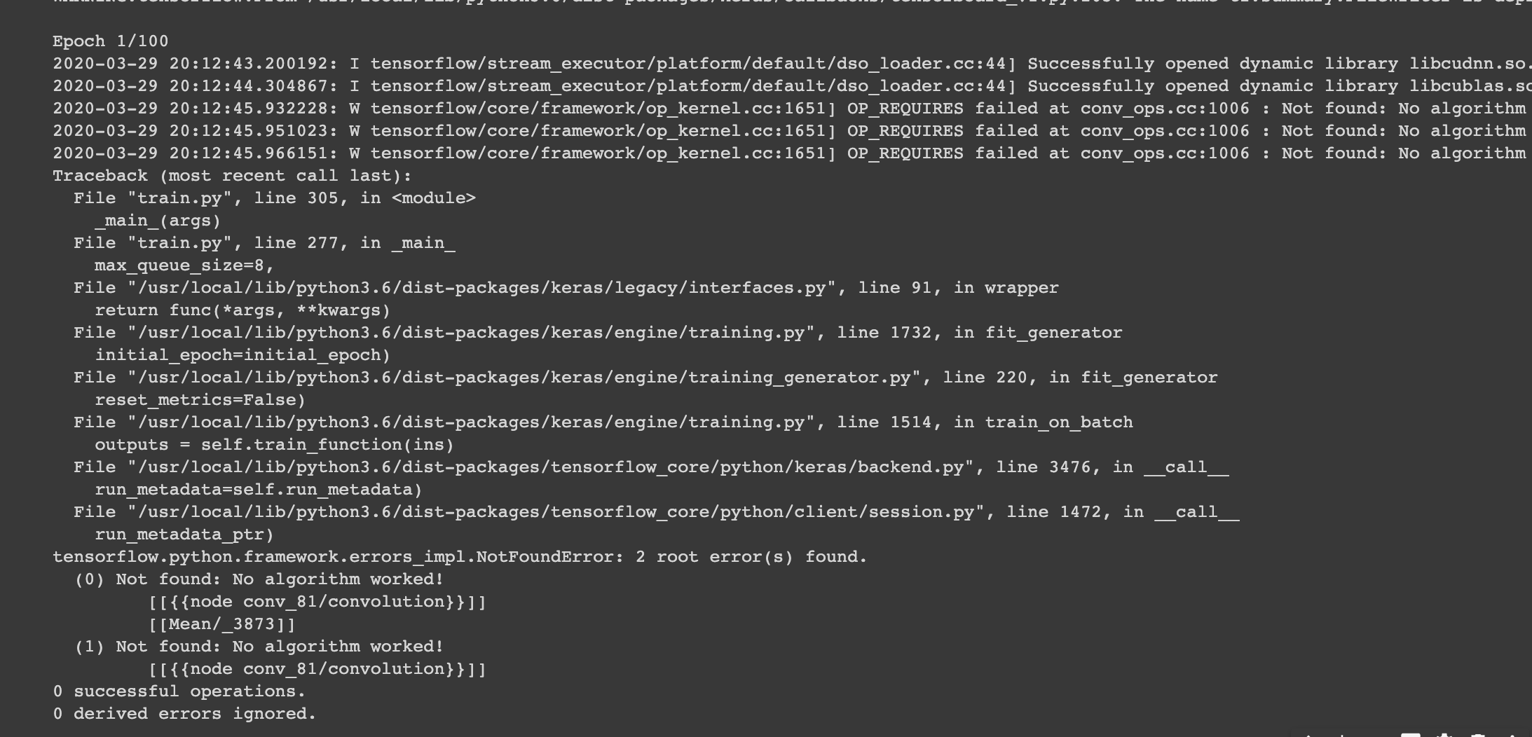 Conv implementation does not support grouped convolutions for now. GPU / CPU · Issue #248 ...