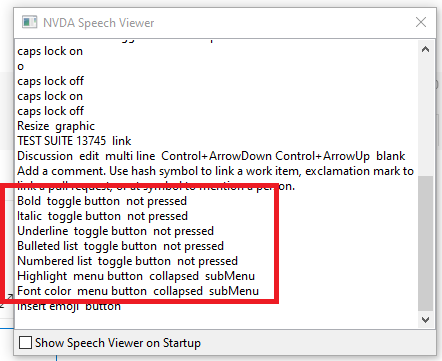 Accessibility issue in RoosterCommandBar · Issue #125 · microsoft/roosterjs-react · GitHub