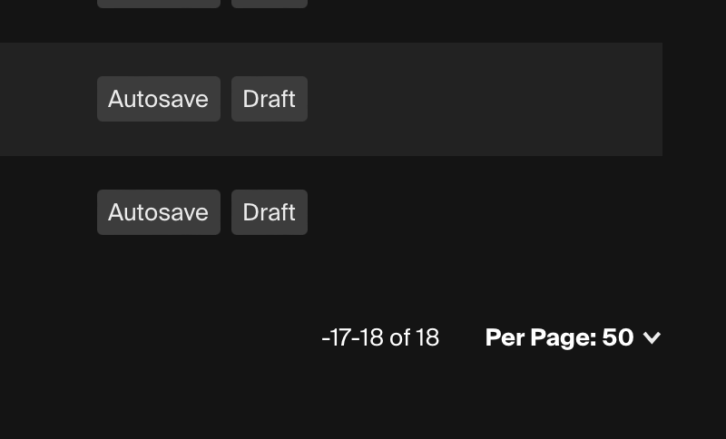 Versions Header Button incorrectly shows 10 · Issue #3856 · payloadcms/payload · GitHub