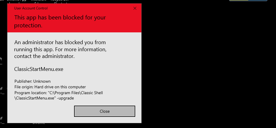 Errors when starting computer · Issue #286 · Open-Shell/Open-Shell-Menu ...