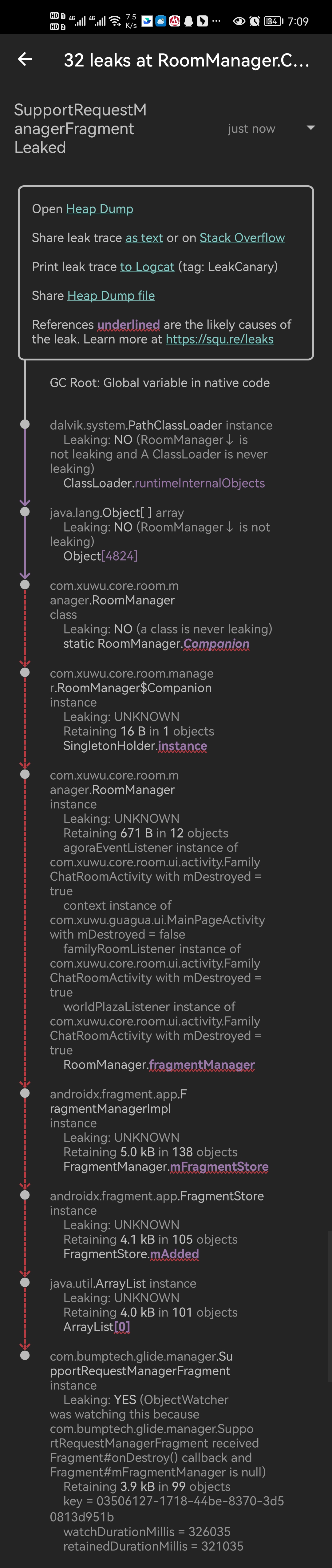 内存泄漏问题 · Issue #554 · gyf-dev/ImmersionBar · GitHub