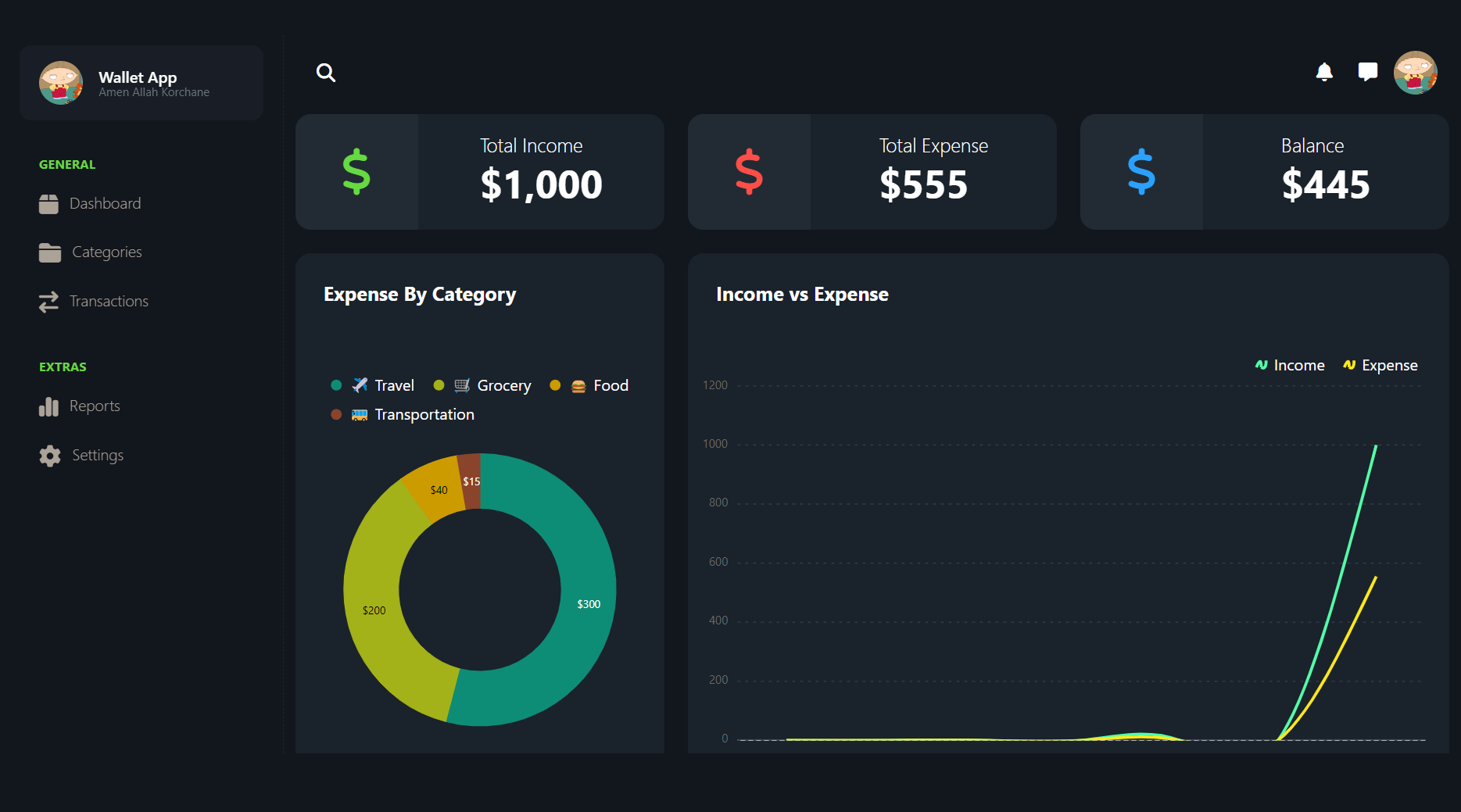 GitHub - amen11/Expense-Tracker: Expense Tracker App