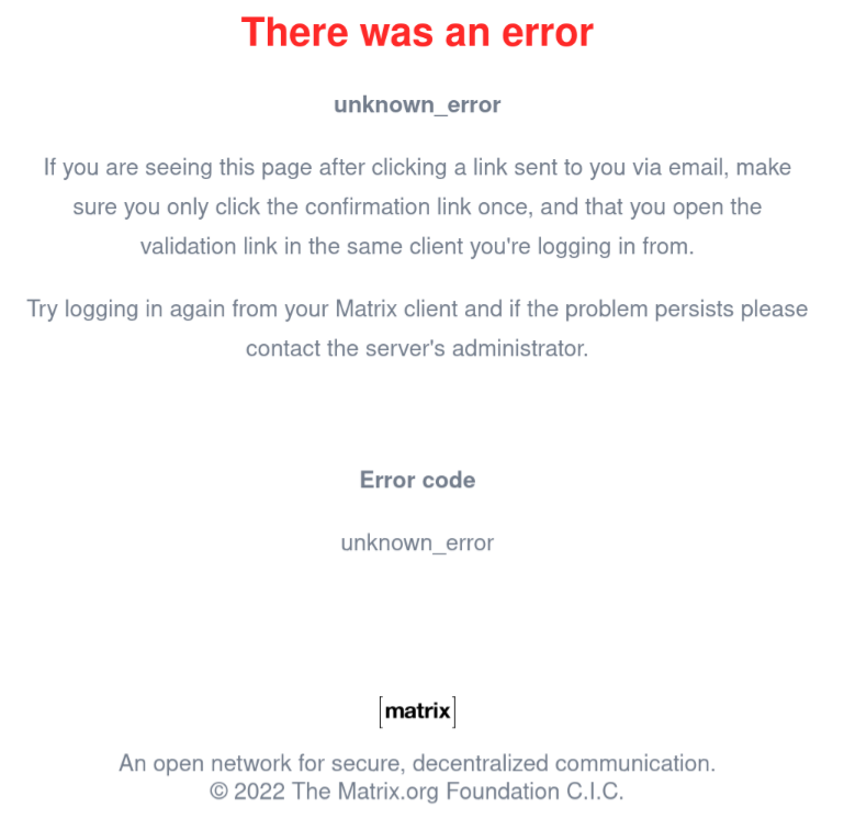 OIDC not working: Could not exchange OAuth2 code: unknown_error · Issue #1887 · spantaleev ...