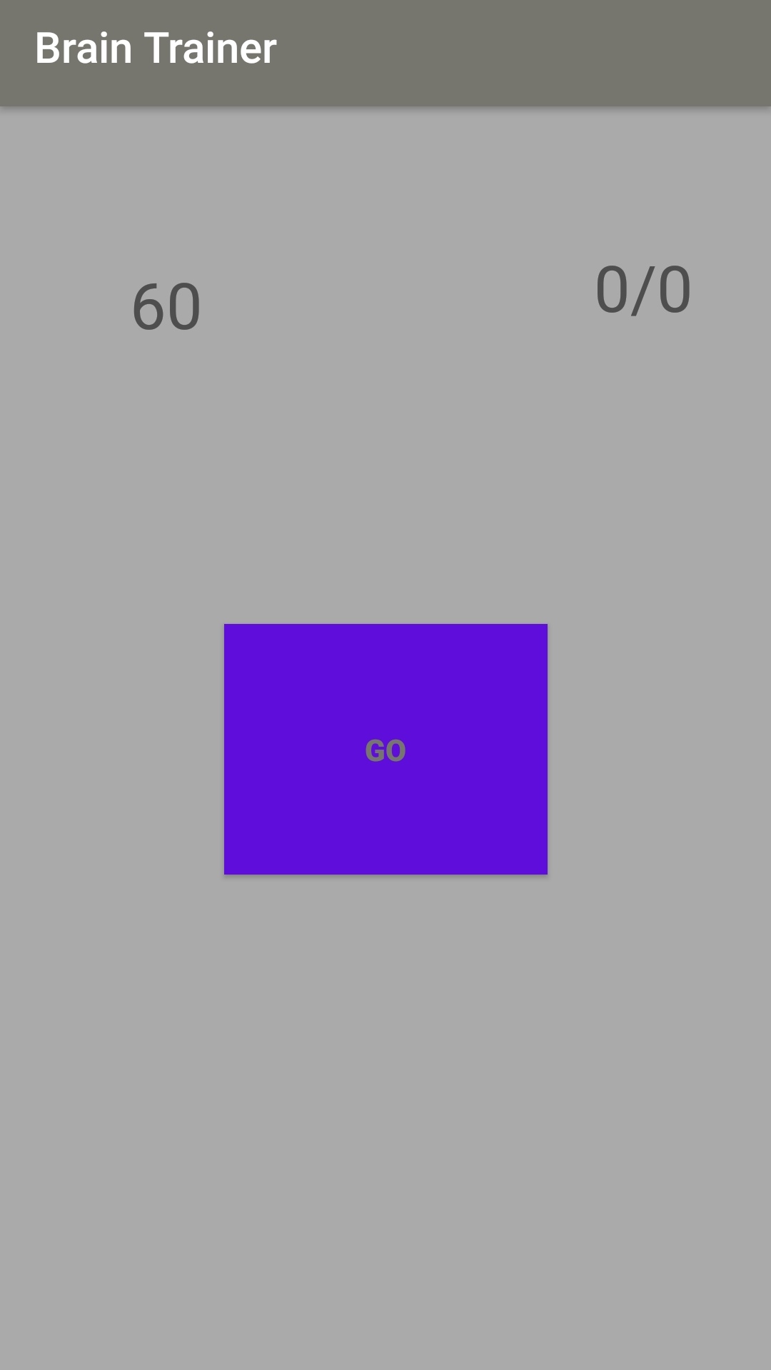 GitHub - rajatrmarathe/BrainTrainer: A Brain Trainer Application created using Android studio ...