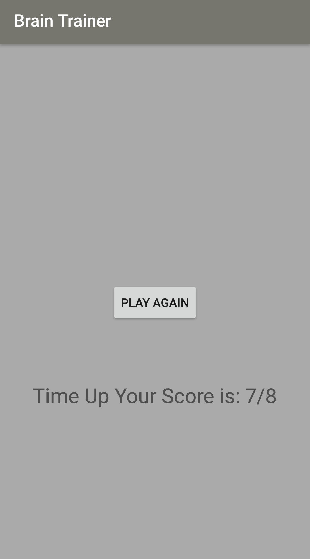 GitHub - rajatrmarathe/BrainTrainer: A Brain Trainer Application created using Android studio ...