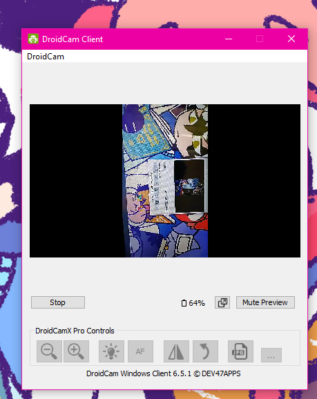 I turned on HD Mode and the camera rotated in portrait mode · Issue #196 · dev47apps/droidcam ...