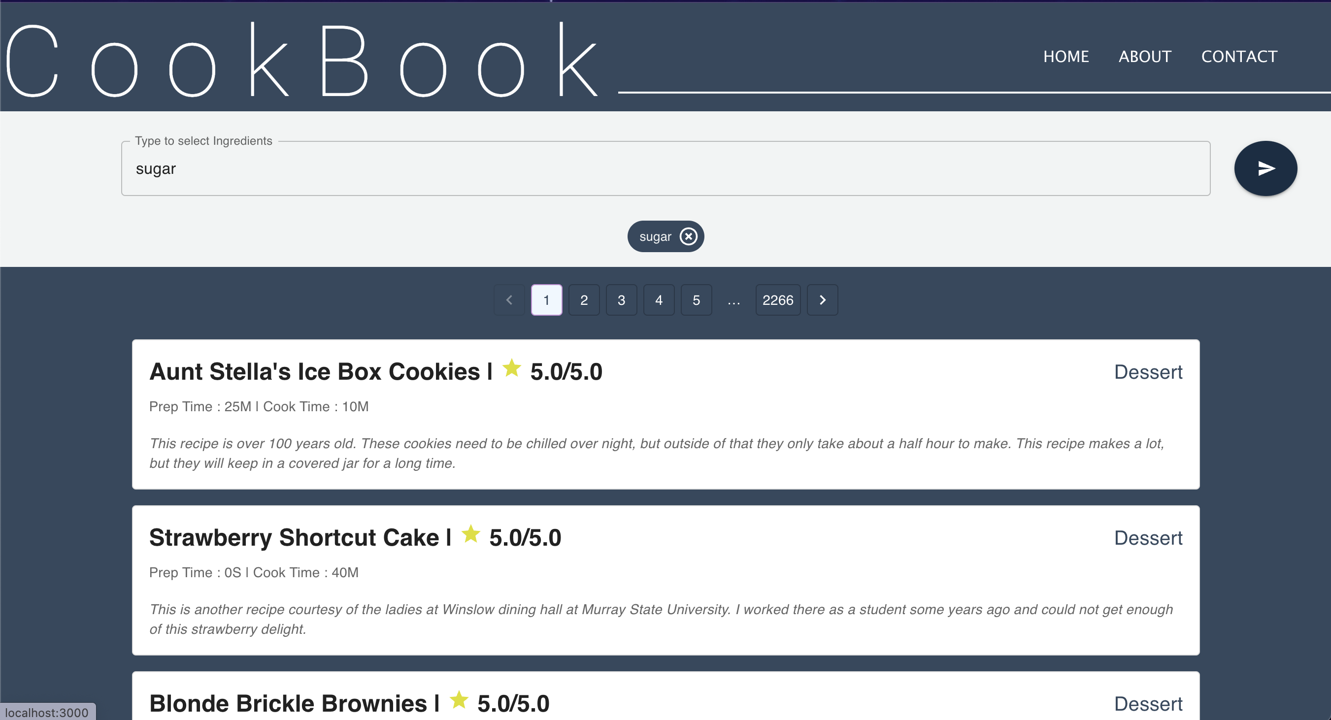 Incorrect case while entering ingredients giving wrong results · Issue #65 · sam16222/CookBook ...