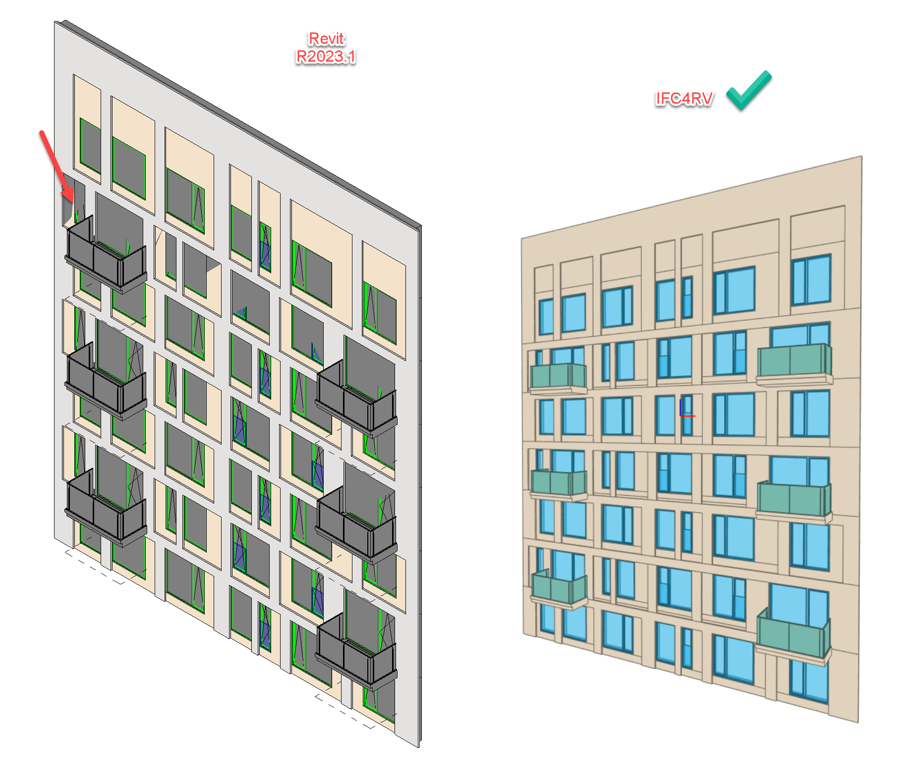 Opening that cuts through multiple walls issue · Issue #99 · Autodesk/revit-ifc · GitHub