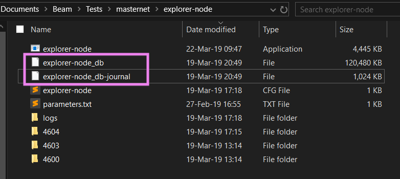 [Node Explorer API] Rename the node.db file · Issue #657 · BeamMW/beam · GitHub