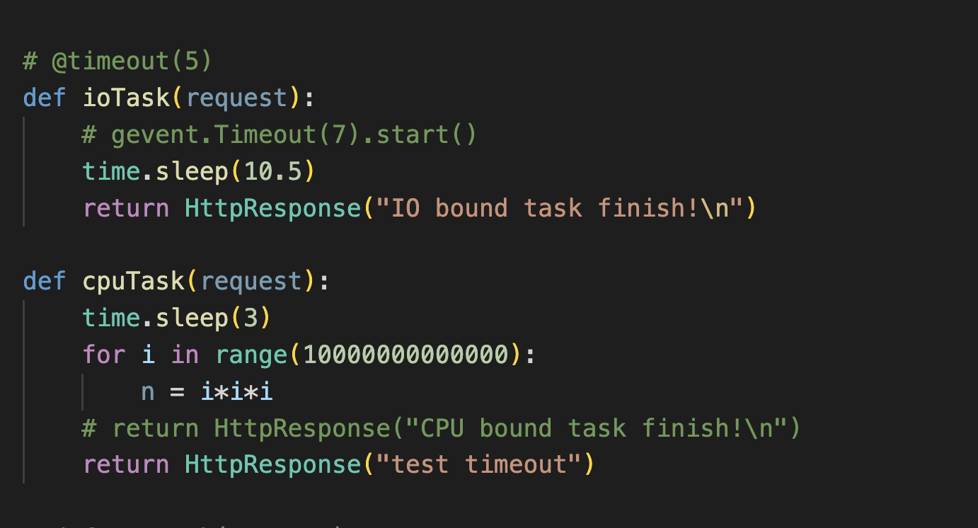 Not Able To Set Response Timeout In Django Appgunicorn Gevent · Issue 1343 · Django