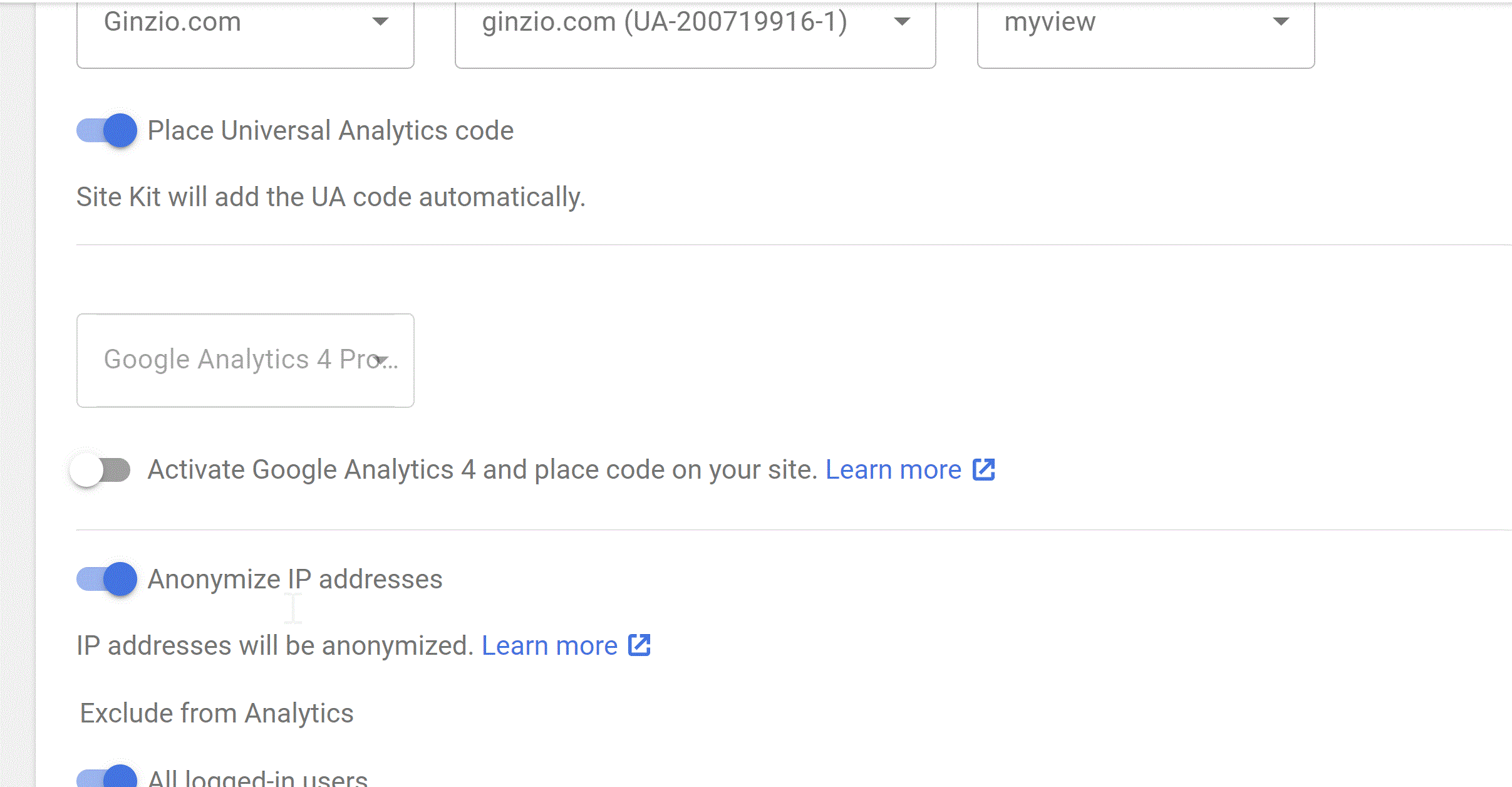 GA4 issues when connecting Analytics, unable to select or place snippet ...