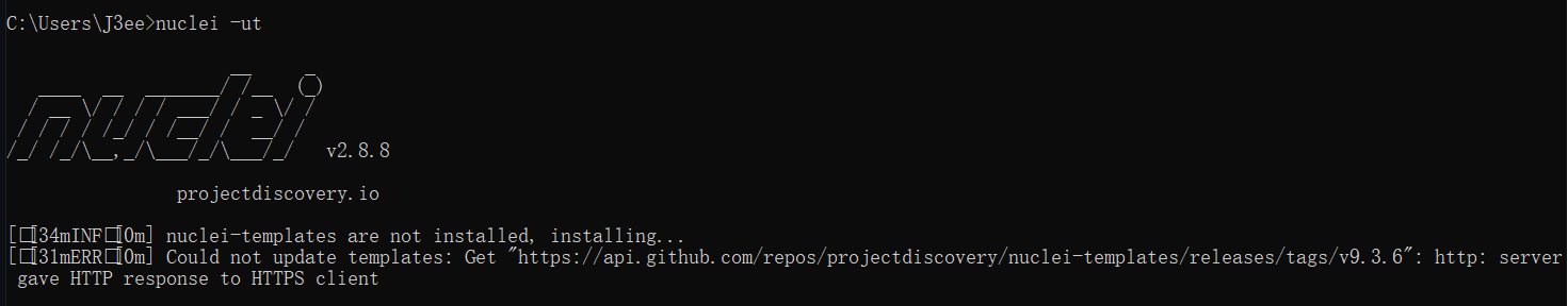 Update Failed · Issue 3259 · Projectdiscoverynuclei · Github 