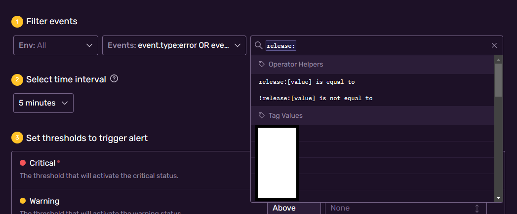 Custom tags are shown as invalid when creating alerts · Issue #28898 · getsentry/sentry · GitHub
