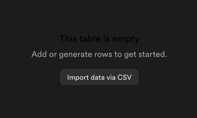 Dashboard table editor empty message is dark-on-dark · Issue #17446 · supabase/supabase · GitHub