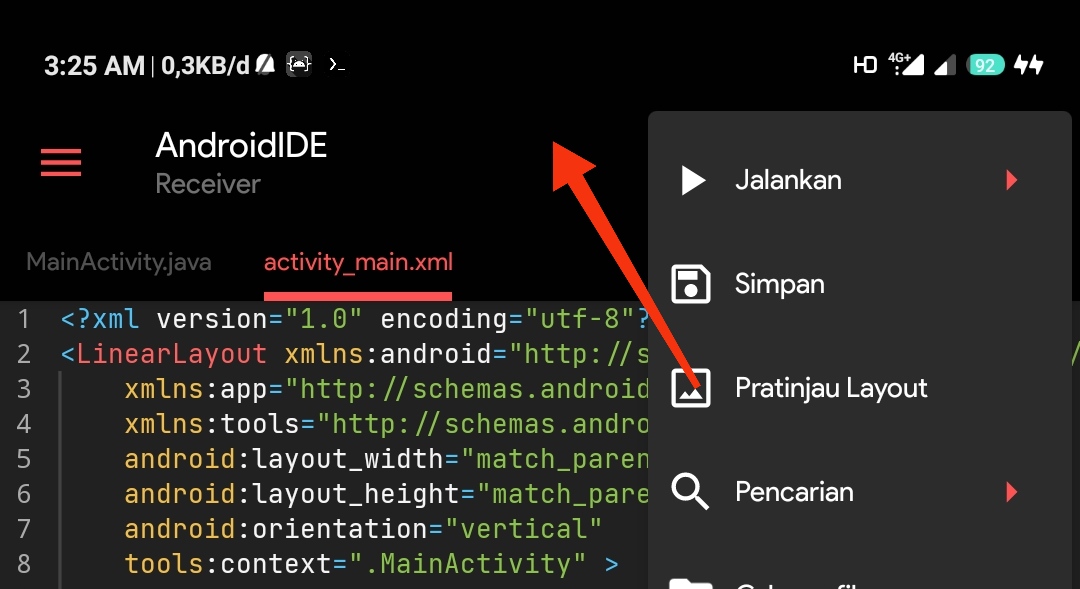 Moving the Layout Preview to the Front · Issue #243 · AndroidIDEOfficial/AndroidIDE · GitHub