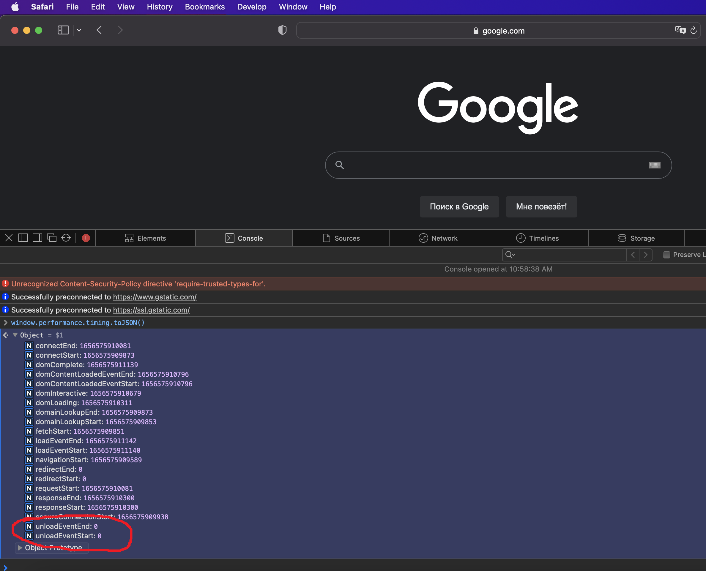 `unloadEventStart` and `unloadEventEnd` not triggering in Safari. · Issue #7113 · DevExpress ...