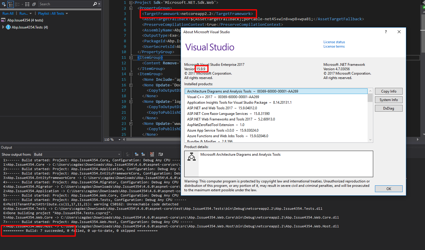 Automapper 8.0.0 is not compatible with netcoreapp2.2 · Issue #4354 · aspnetboilerplate ...