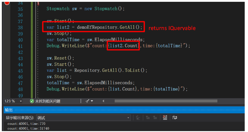 GetAll().ToList() Very slow · Issue #4871 · aspnetboilerplate/aspnetboilerplate · GitHub