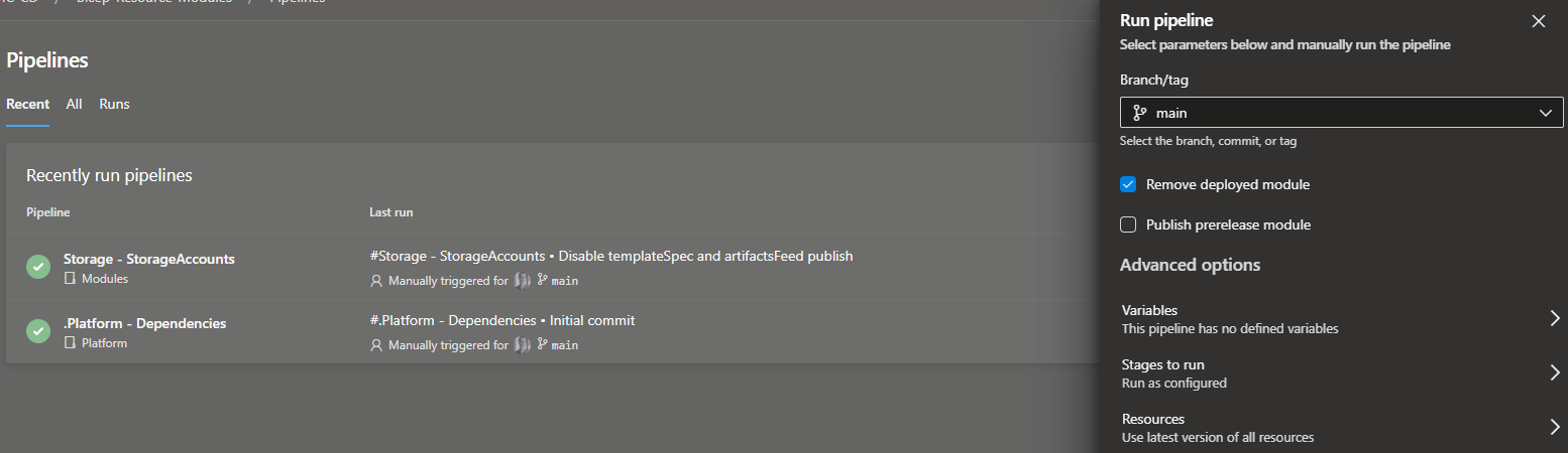 First Module Pipeline Runs - Modules Not Publishing to Registry · Issue #984 · Azure ...