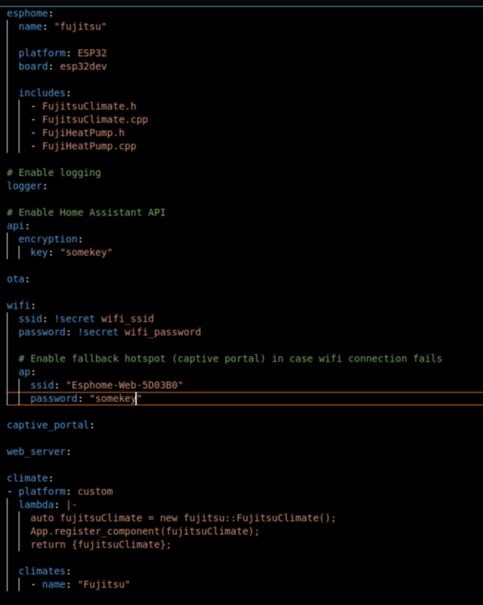 Unable to visit ESP32 or access logs OTA · Issue #9 · FujiHeatPump/esphome-fujitsu · GitHub