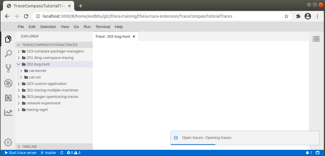 Missing Cancel Button In Progress Monitor Dialog During Opening Of Traces · Issue 257 · Eclipse